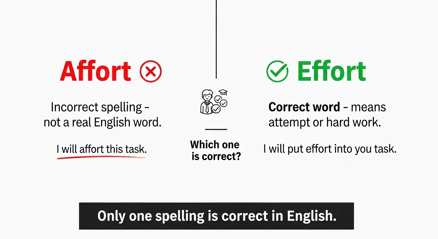 Affort vs Effort: What’s the Difference? (Easy Guide with Examples)